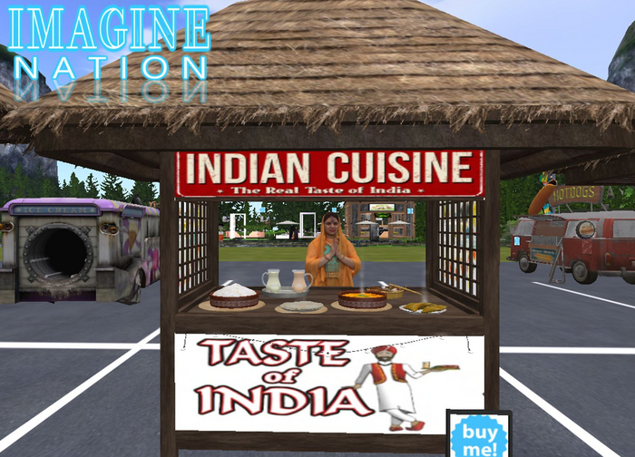 Second Life Marketplace - Imagine Hindu Food Stand