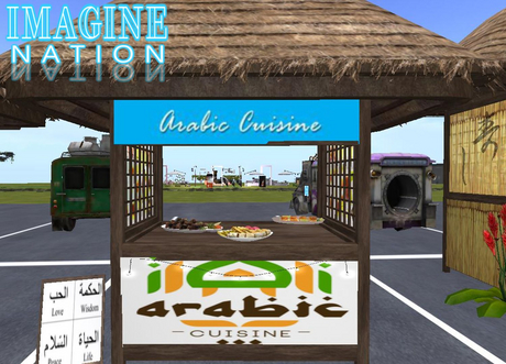 Second Life Marketplace - Imagine Arabic Food Stand