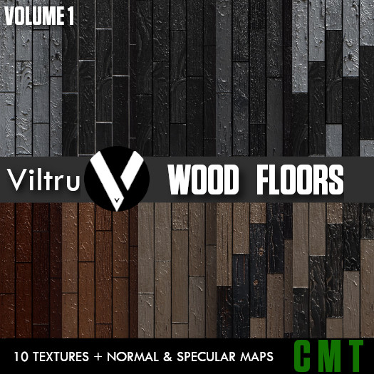 Second Life Marketplace - Viltru - Wood Floors Vol.1