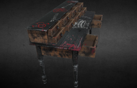 Second Life Marketplace - FULL PERM V*A HORROR DESK RITES