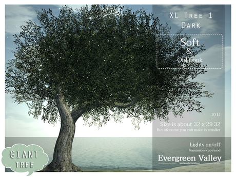 Second Life Marketplace - Tree XL1Dark