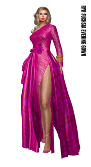 Second Life Marketplace - RYR Fuchsia Gown