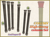 Second Life Marketplace - COLUMN - High strong column Set (1 LI) (Full ...