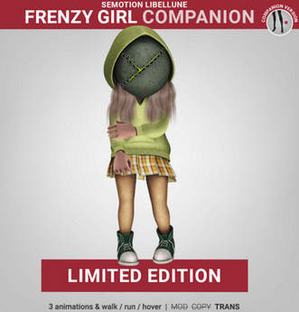 Second Life Marketplace - SEmotion Libellune Frenzy Girl Companion LIMITED