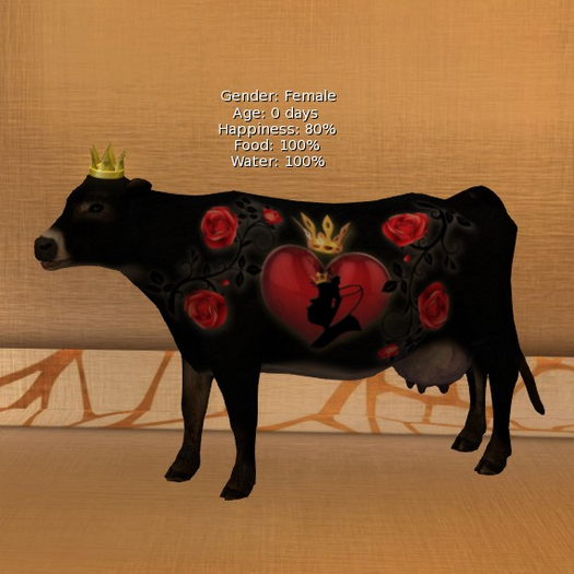 Second Life Marketplace - DFS Cow - Vday 2021 (Actual Item)