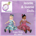 Second Life Marketplace - DRAGONFRUIT - Jeanie & Joanie Dolls