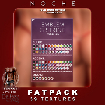 Second Life Marketplace - Noche. Emblem G String DEMO