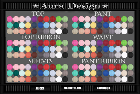 Second Life Marketplace - [Aura] Mira Set/FATPACK