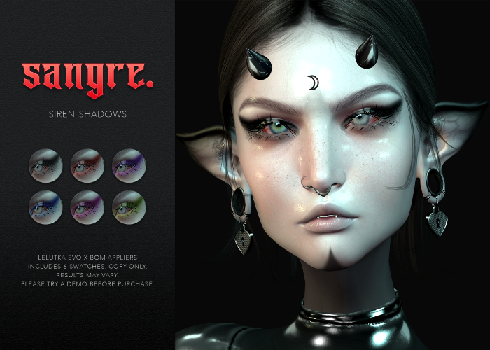 Second Life Marketplace - {sangre.} Siren Shadows