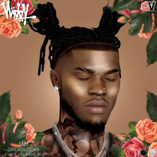 Second Life Marketplace - Vladdy // "Uzi" Dreadlocks