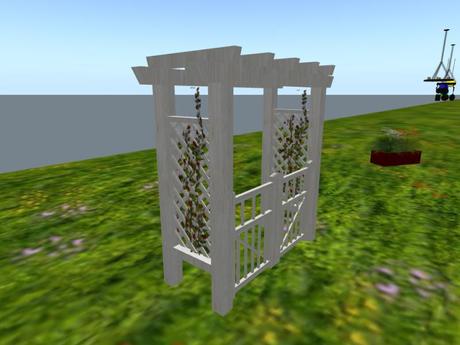 Second Life Marketplace - Trellis Gateway: White (One of our many ...
