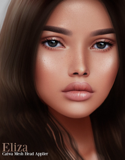 Second Life Marketplace [glam Affair] Eliza Applier [ Catwa ] Fatpack