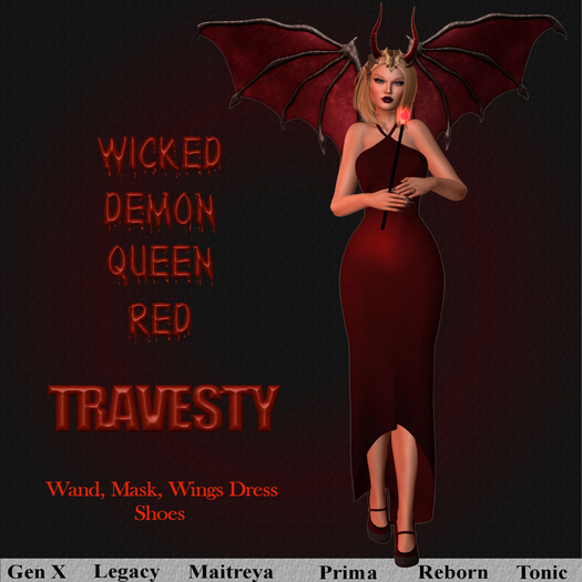 Second Life Marketplace - [Demo] Wicked Demon Queen