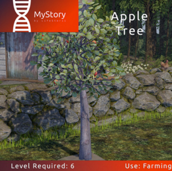 Second Life Marketplace - MyStory Apple Tree (v1.6) (Boxed)