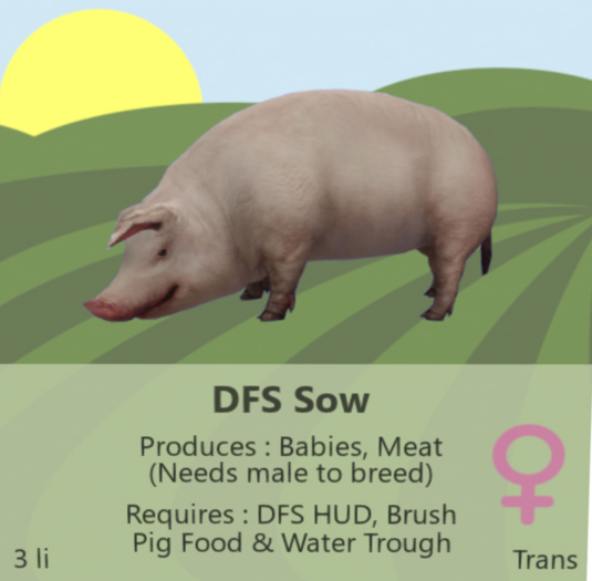 Second Life Marketplace - DFS Sow
