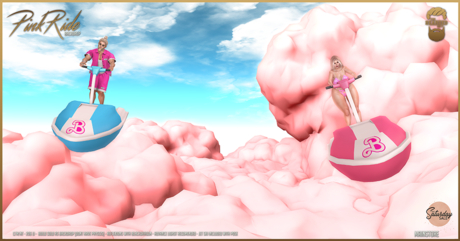 Second Life Marketplace - Pink Ride Backdrop - The Bearded Guy