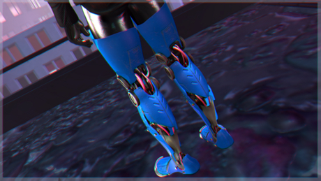 Second Life Marketplace - [REKT x TREVOR] - ROCKET-LEGS - (BLUE)