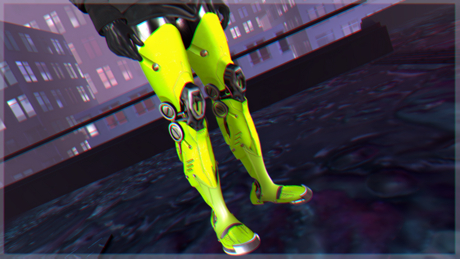 Second Life Marketplace - [REKT x TREVOR] - ROCKET-LEGS - (GREEN)