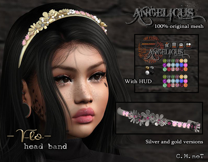 Second Life Marketplace - :ANGELICUS: Head band -Flo-