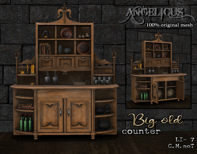 Second Life Marketplace - :ANGELICUS: Big old Counter