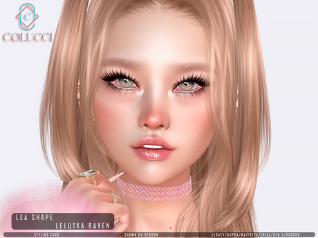 Second Life Marketplace - Lea Shape Lelutka Raven 3.1