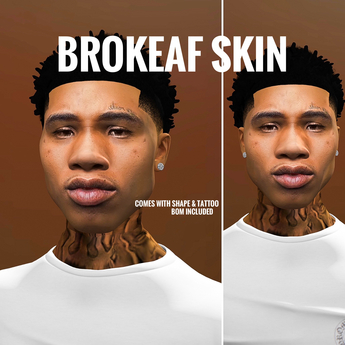 Second Life Marketplace - BROKE AF SKIN SET
