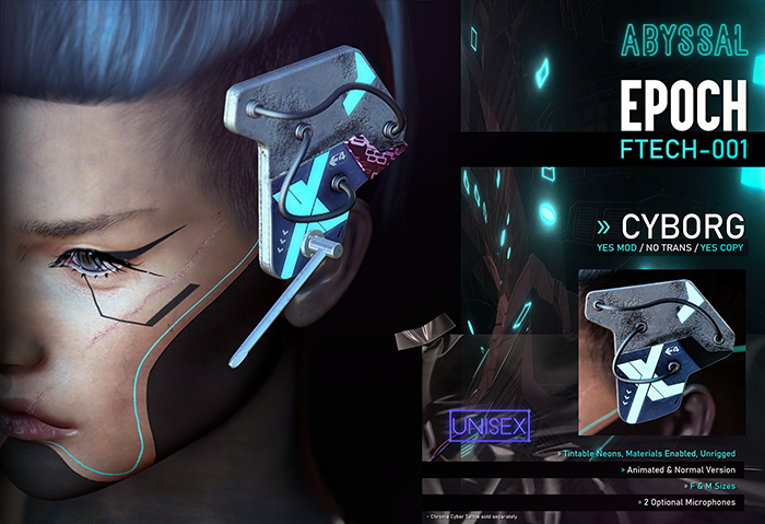 Second Life Marketplace - +ABYSSAL+EPOCH-FTECH-001 CYBORG