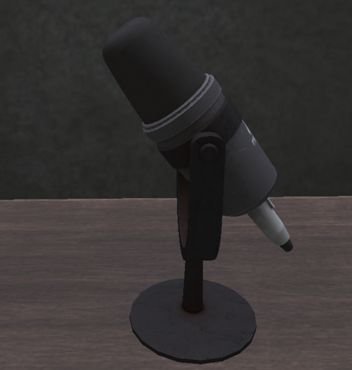 Second Life Marketplace - /AVP/ Microphone 002 *WEAR ME*