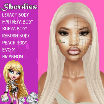 Second Life Marketplace - ERIKA SHAPE EVO X BRIANNON