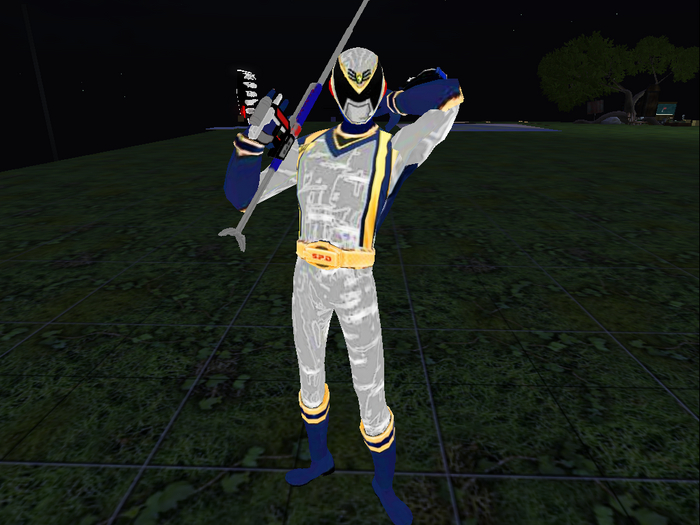 Second Life Marketplace - power rangers SPD Nova ranger