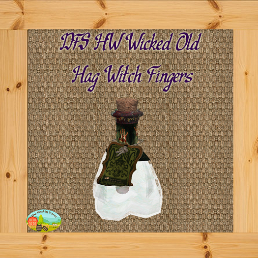Second Life Marketplace - DFS HW Wicked Old Hag Witch Fingers