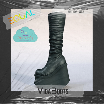 Second Life Marketplace - EQUAL - Vida Boots EMERALD