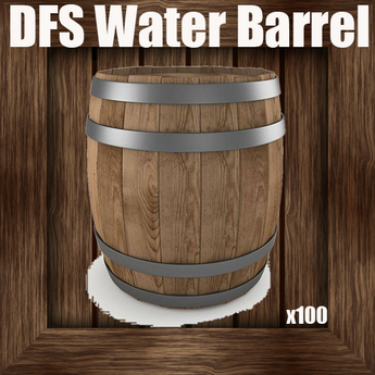 Second Life Marketplace - [100] DFS Water Barrel V2.12