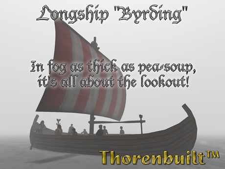 Second Life Marketplace - Thorenbuilt Longship "Byrding" (Sailing, 16 ...