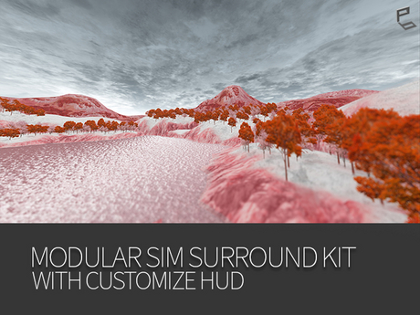 Second Life Marketplace - Modular Sim Surround Kit & Customize Hud