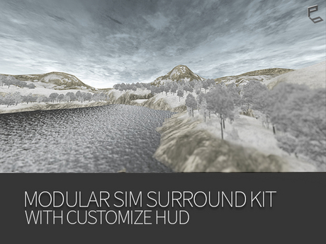 Second Life Marketplace - Modular Sim Surround Kit & Customize Hud