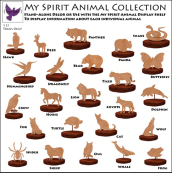 Second Life Marketplace - [free bird] My Spirit Animal Display Shelf