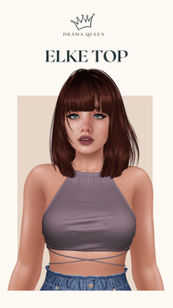 Second Life Marketplace - DRAMA QUEEN Elke Top Pack 4 (ADD)
