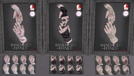 Second Life Marketplace - Clemmm - All Bandaged Hands