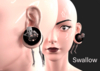 Second Life Marketplace - Swallow Skeleton ear enlarger Love Full Perm ...