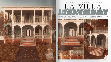 Second Life Marketplace - FOXCITY. Photo Booth - La Villa (Light)