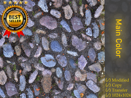 Second Life Marketplace - Stony Ground Texture - TEXTURES By X