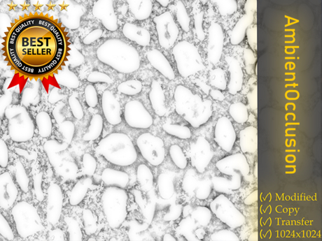 Second Life Marketplace - Stony Ground Texture - TEXTURES By X