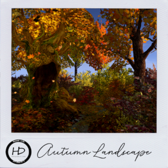 Second Life Marketplace - ...:::HD:::... Autumn landscape backdrop