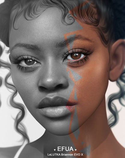 Second Life Marketplace - [LERONSO] EFUA skin for Lelutka EVO X DEMO