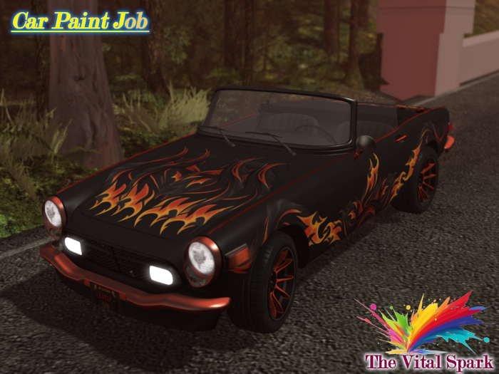 Second Life Marketplace - The Vital Spark - Super 80 Paint Heat