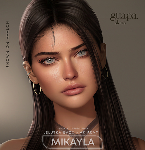 Second Life Marketplace - Guapa - Mikayla Skin (LELUTKA EVOX) Rose Kiss