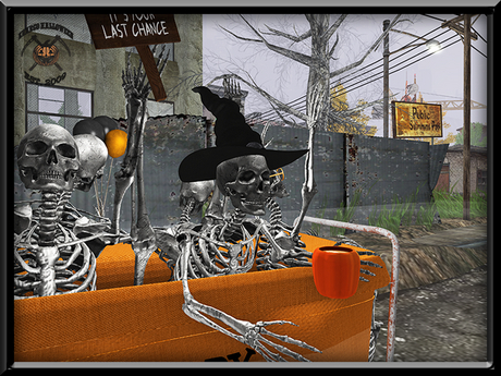 Second Life Marketplace - KHARGO HALLOWEEN SKELETON BIN - WEARABLE ...