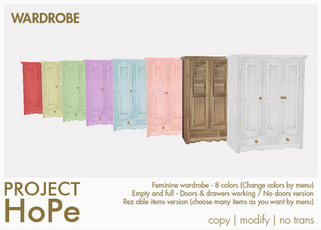 Second Life Marketplace - HoPe Wardrobe