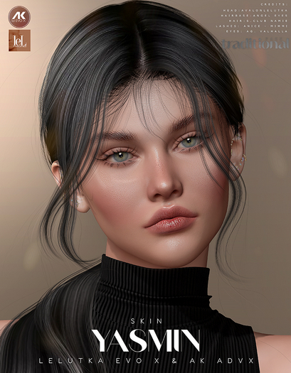 Second Life Marketplace - TF - Yasmin Skin (LELUTKA EVOX) Sienna